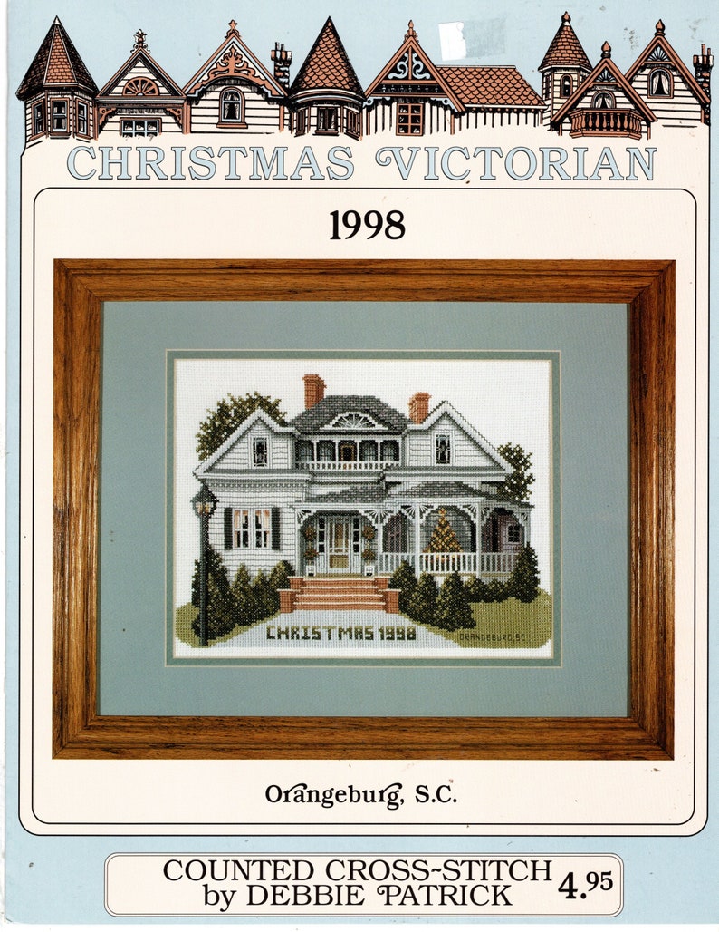 Debbie Patrick Victorians Across America Counted Cross Stitch - Etsy