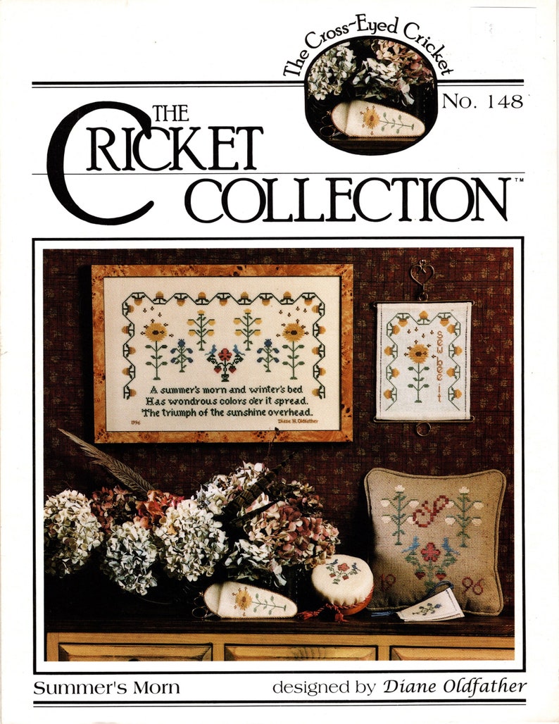 THE CRICKET COLLECTION Counted Cross Stitch Charts - Your Choice ...