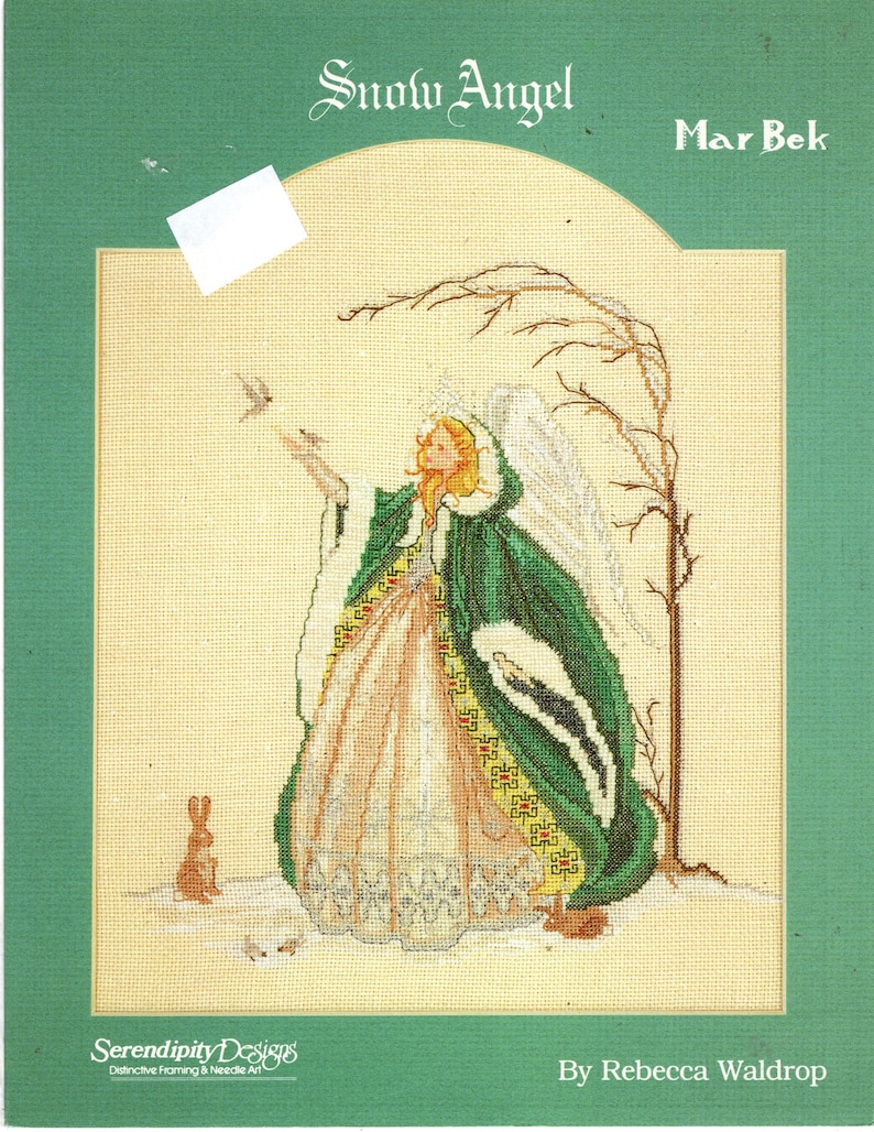 Serendipity Designs Marbek Angel Counted Cross Stitch Chart-your Choice ...