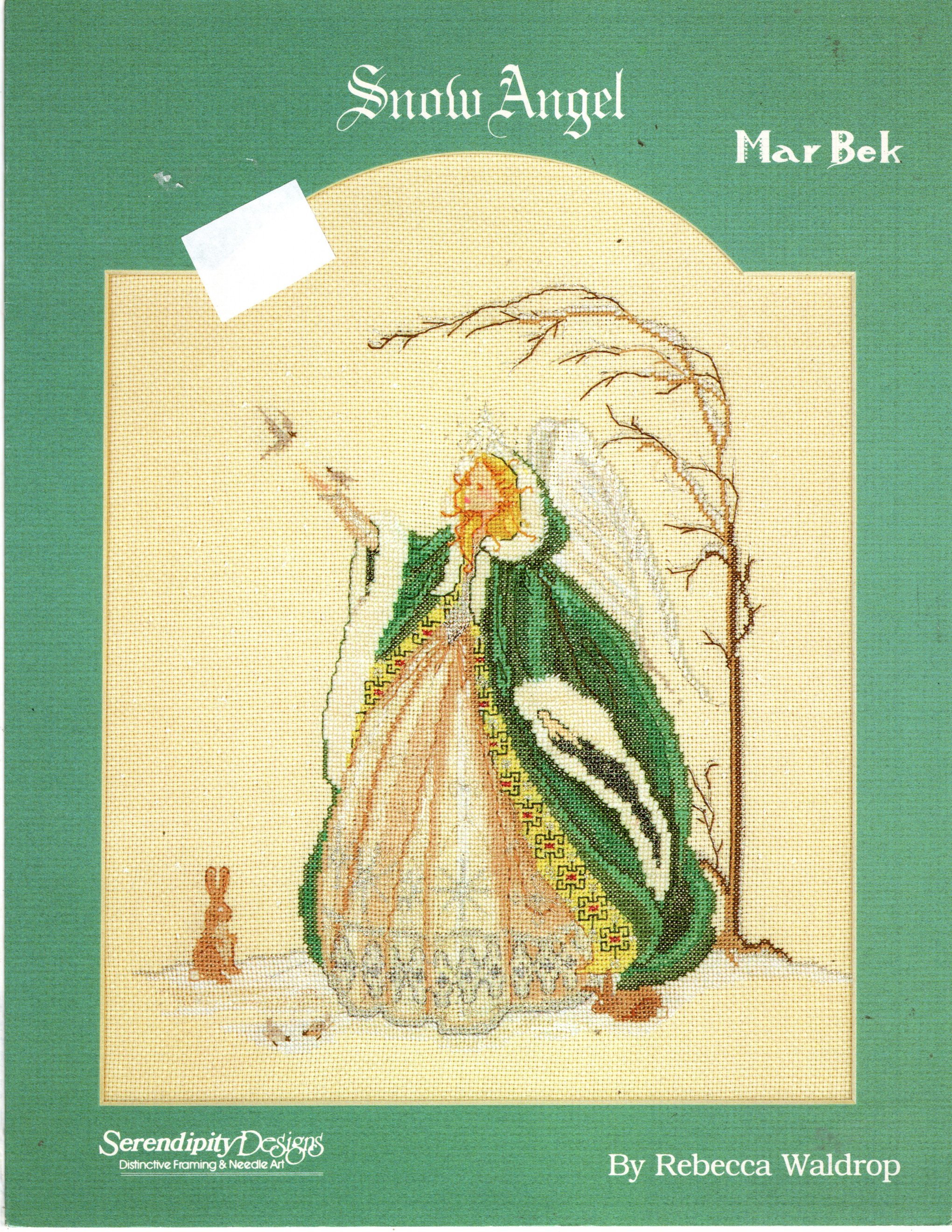 Serendipity Designs Marbek Angel Counted Cross Stitch Chart-your Choice ...