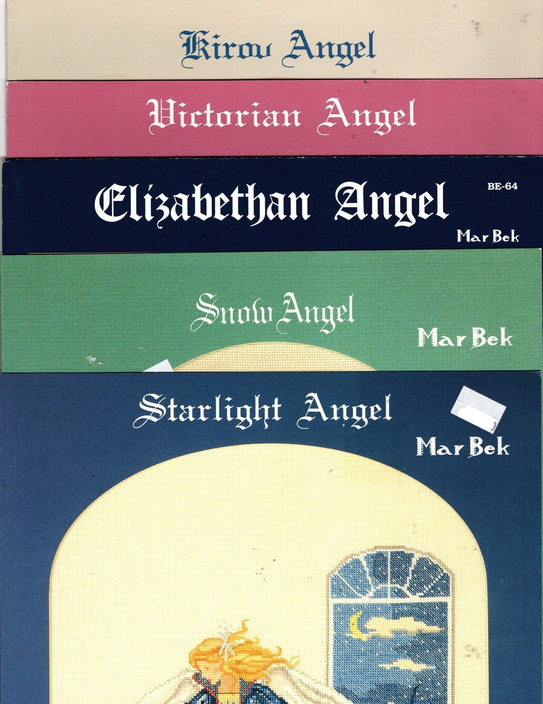 Serendipity Designs Marbek Angel Counted Cross Stitch Chart-your Choice ...