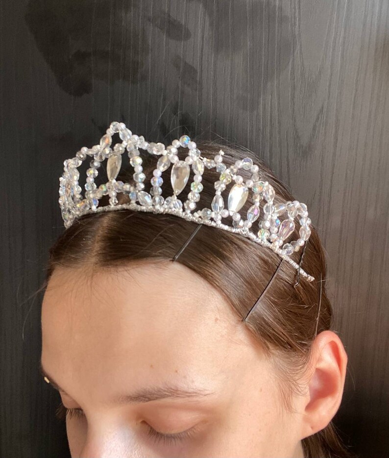 Ballet Crown Tiara Diadema Ballerina Accessories - Etsy