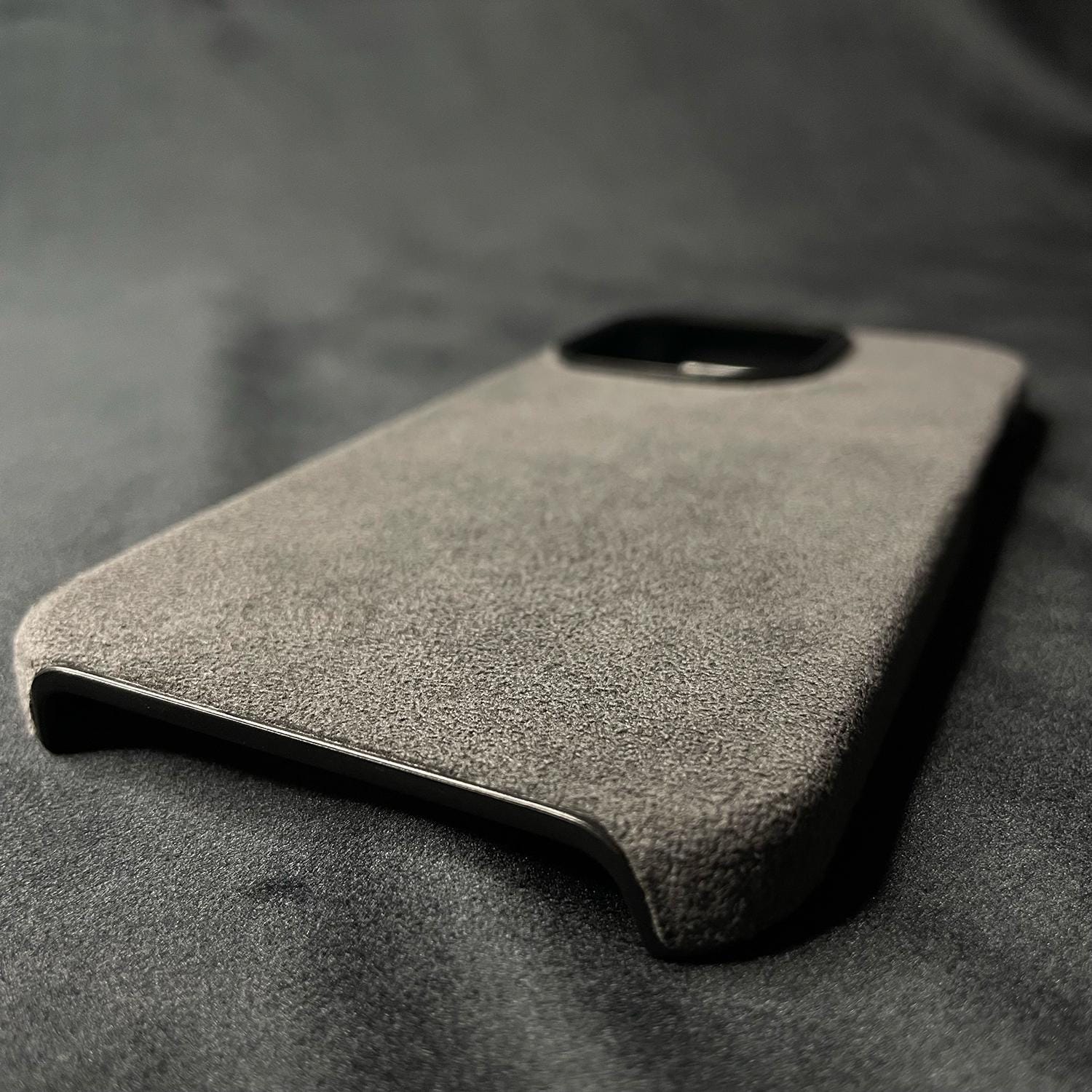 Personalized Pebble Alcantara iPhone Case/ Custom Phone Case for iPhone ...