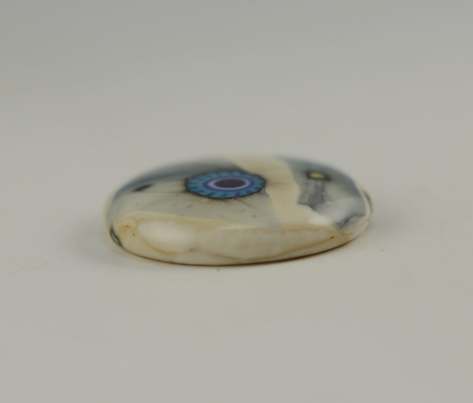 Seaside .... Glass CABOCHON Artsy Organic Lampwork Fused - Etsy