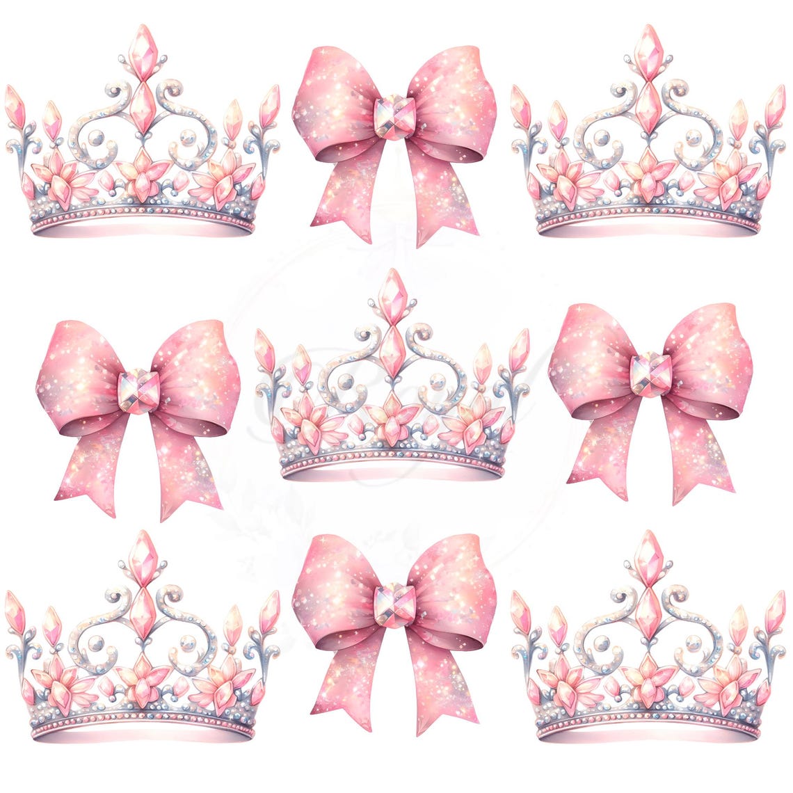 Pageant PNG Pink Crown Coquette Bow PNG Pageant Mama Pageant Life ...