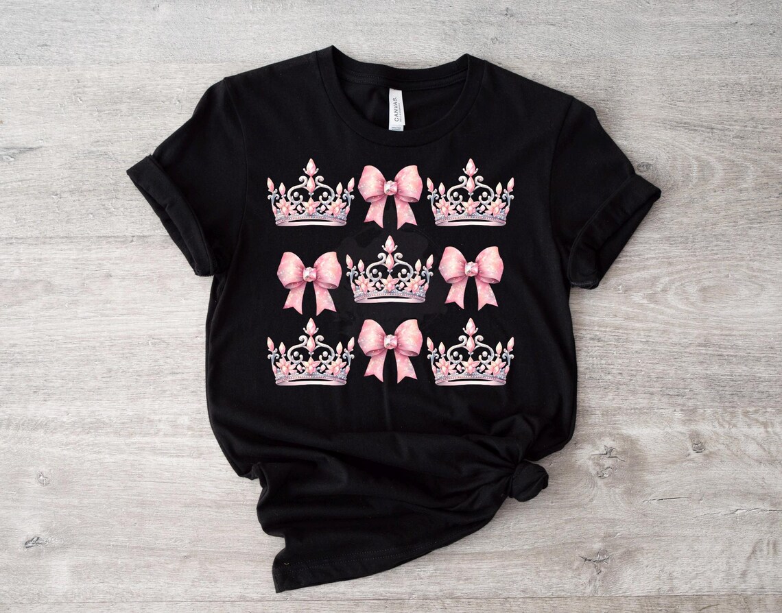 Pageant PNG Pink Crown Coquette Bow PNG Pageant Mama Pageant Life ...