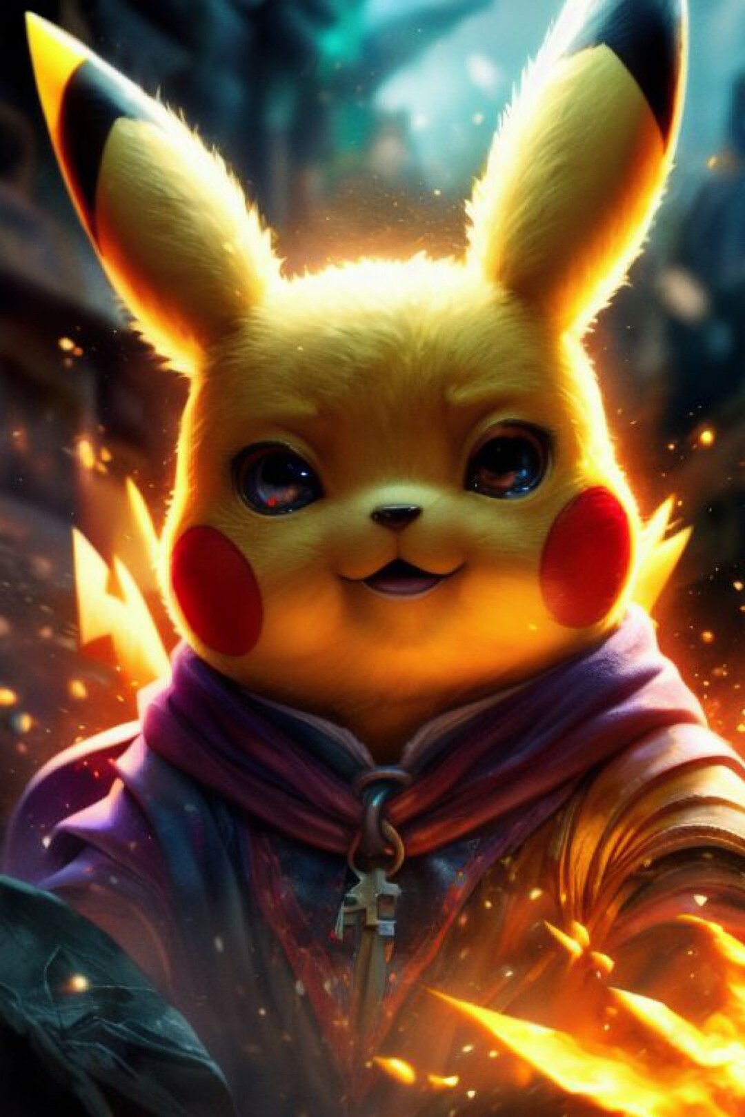 Wizard Pikachu - Etsy