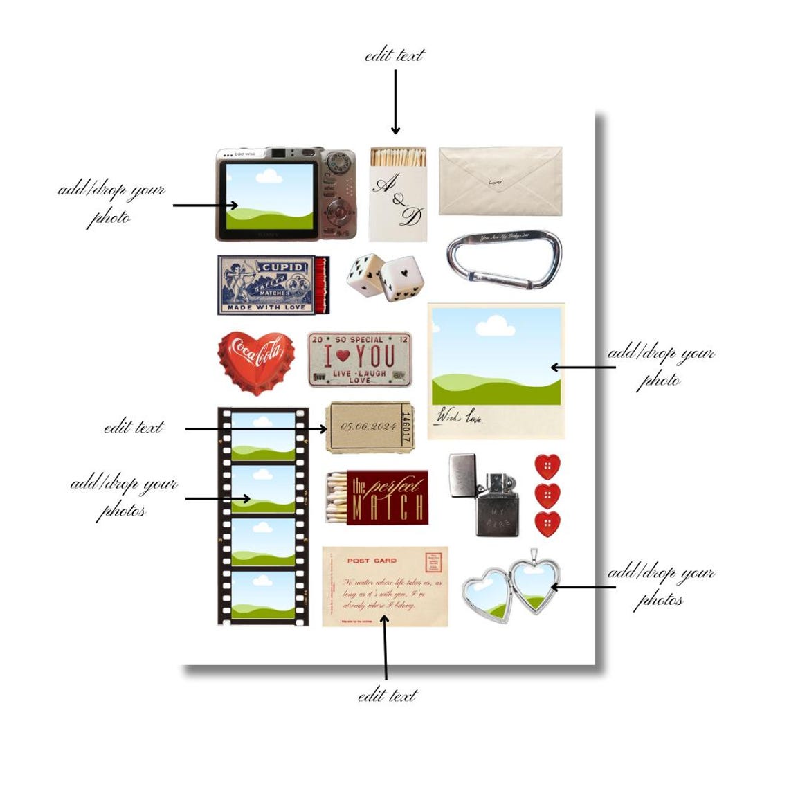 Matchbook Wall Art Matchbox Display Matchbox Template Custom Matchbook ...
