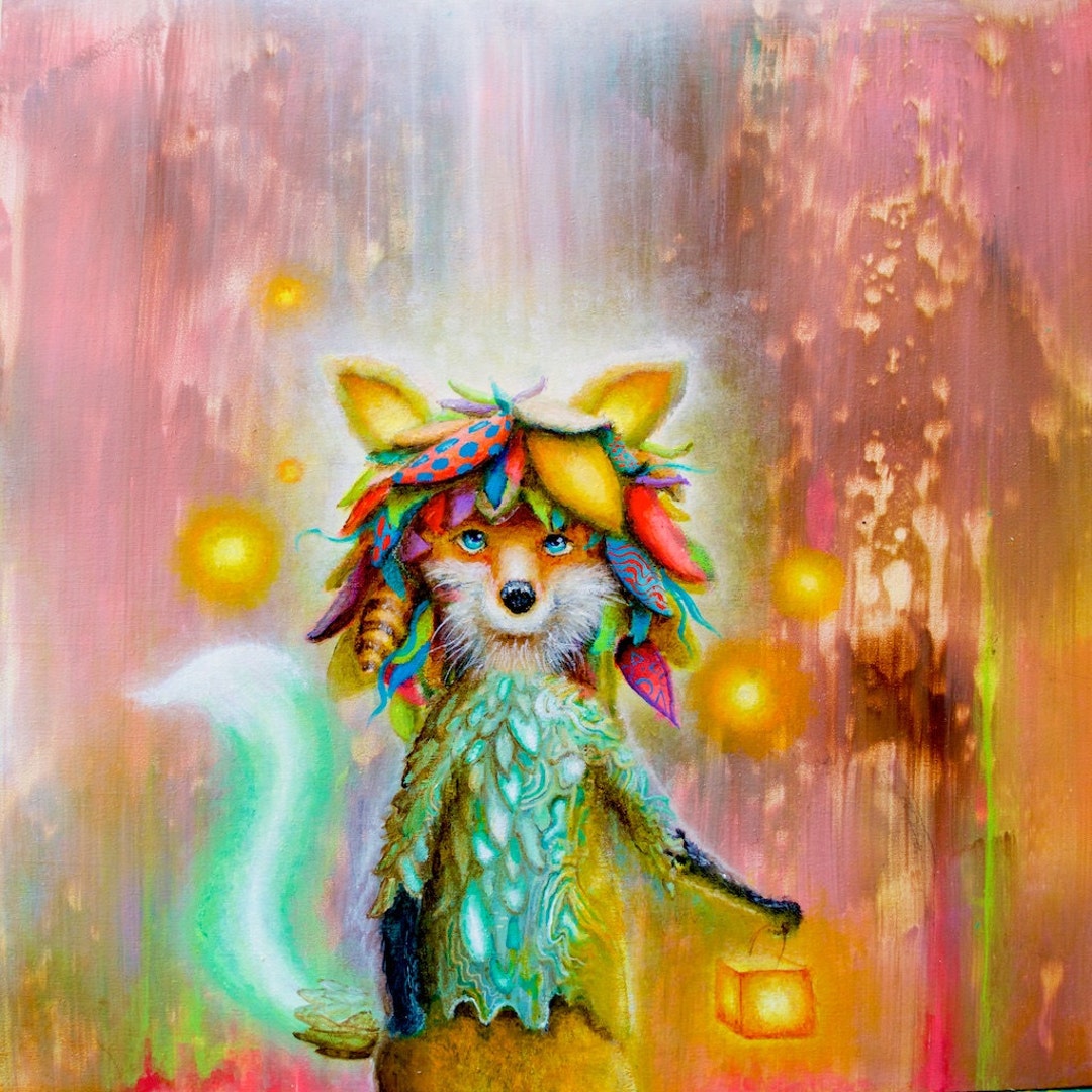 Fox Art - Pop Surrealism - Artwork - Art - Surreal - Magical - Prints ...
