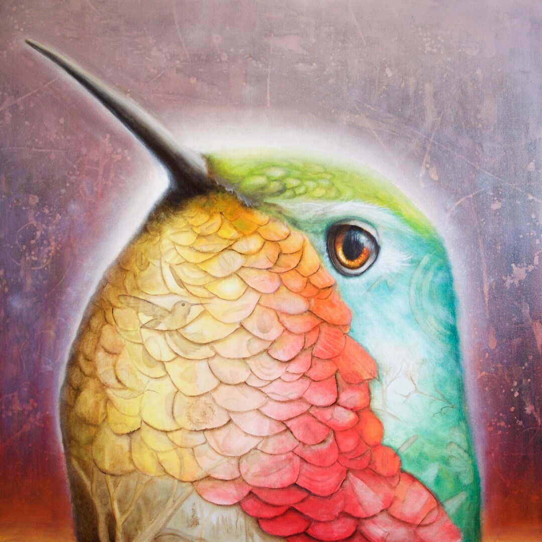 Hummingbird Print - Hummingbirds - Bird Art - Colorful Animals ...