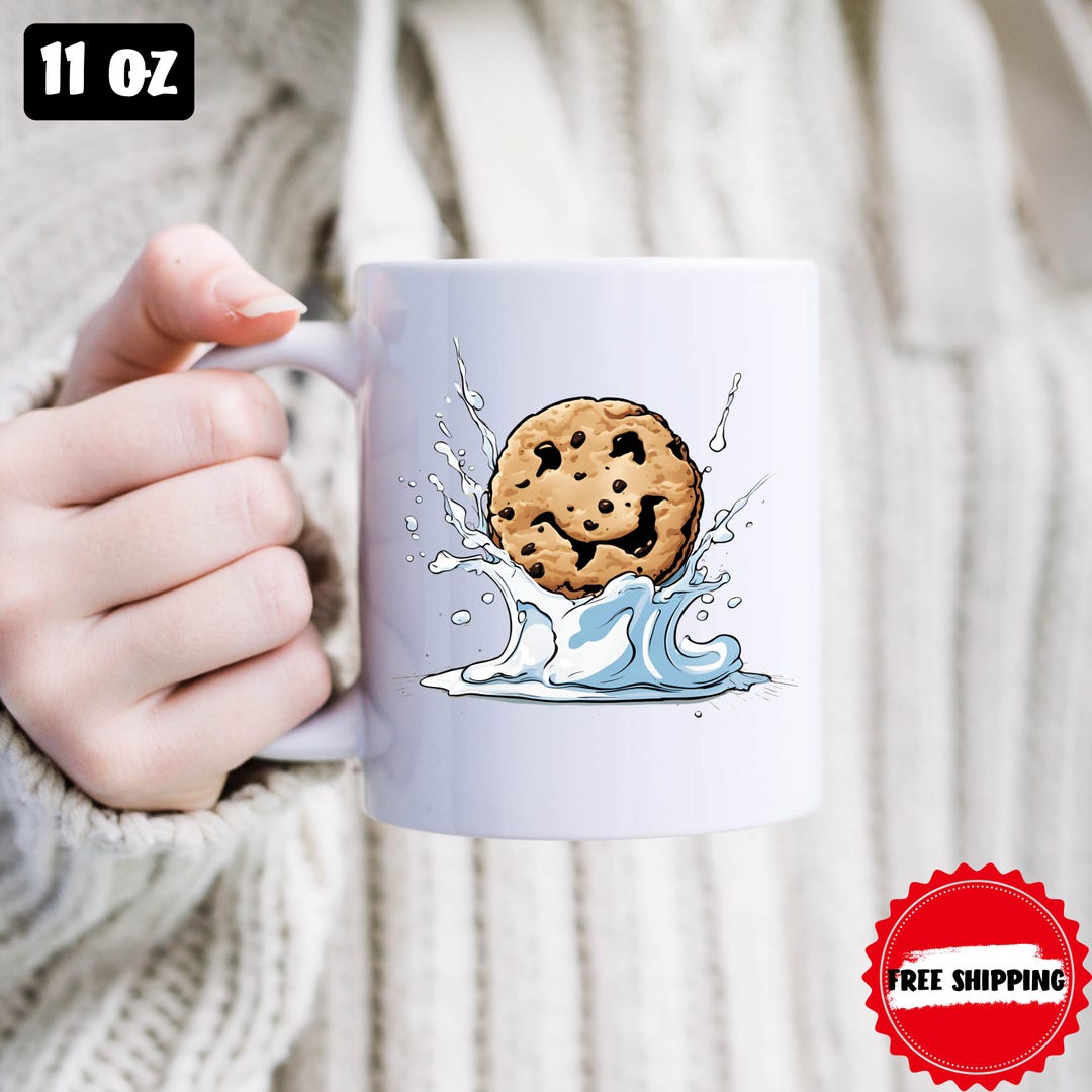 Cookie Mug, Milky Mug, Cookies and Milk, Milke and Cookies, Cookie Milk ...