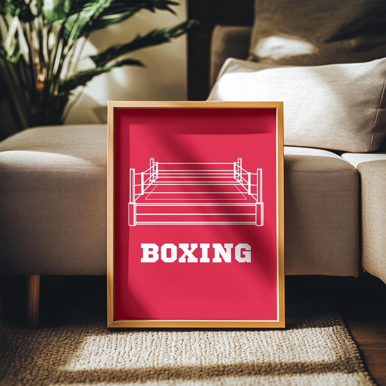 Boxing Wall Art | Vintage Boxing Poster | Boxing Poster | Boxing Decor ...