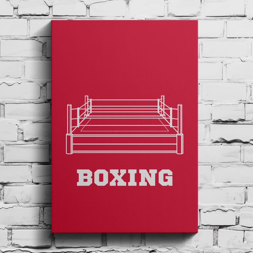 Boxing Wall Art | Vintage Boxing Poster | Boxing Poster | Boxing Decor ...
