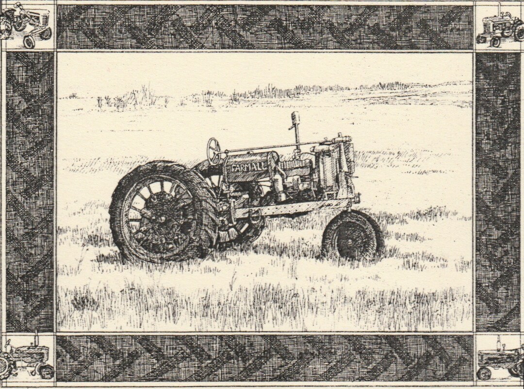 Farmall- This 6-pack of Blank, Ivory Cards With Matching Envelopes ...