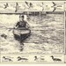 Kayak With Waterfowl Border-this 6-pack of Blank, Ivory Cards W ...