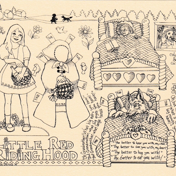 Lil Red Riding Hood - Etsy