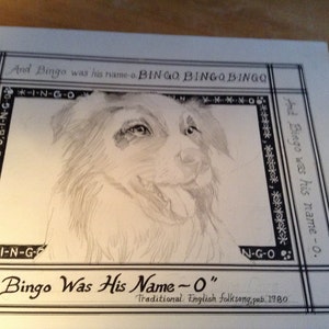 B-I-N-G-O Was His Name-o:6pack of Blank, Ivory Cards With Envelopes ...