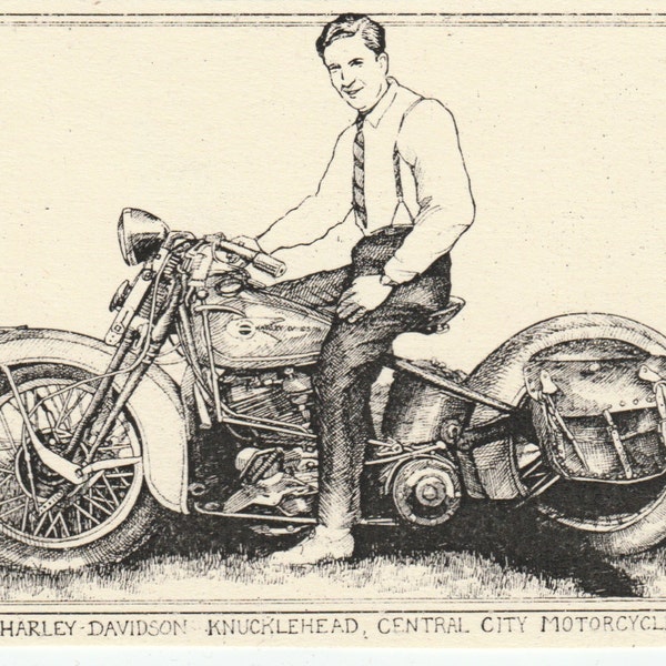 Harley Davidson Ink Pen - Etsy