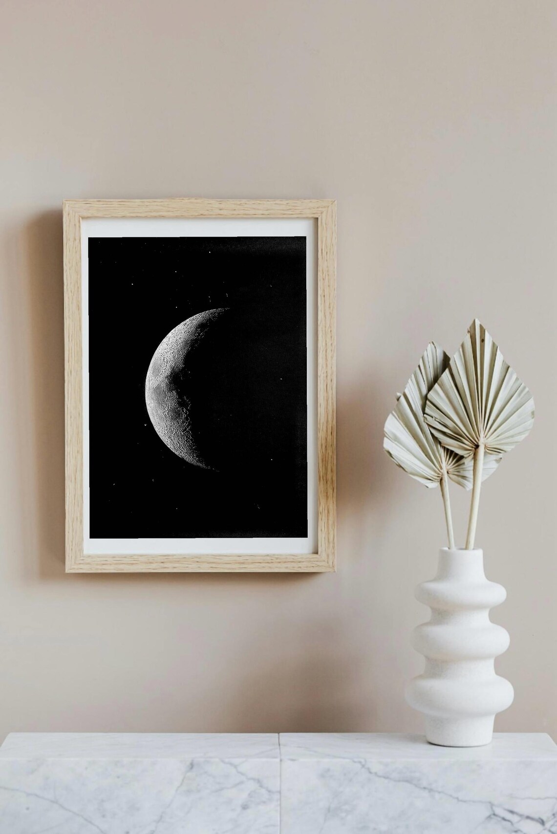 Poster, Glow in Dark Poster, Moon Poster - Etsy