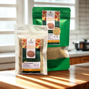 Blended Ogbono Powder: Ground Wild Mango Seeds for African Soup - Etsy