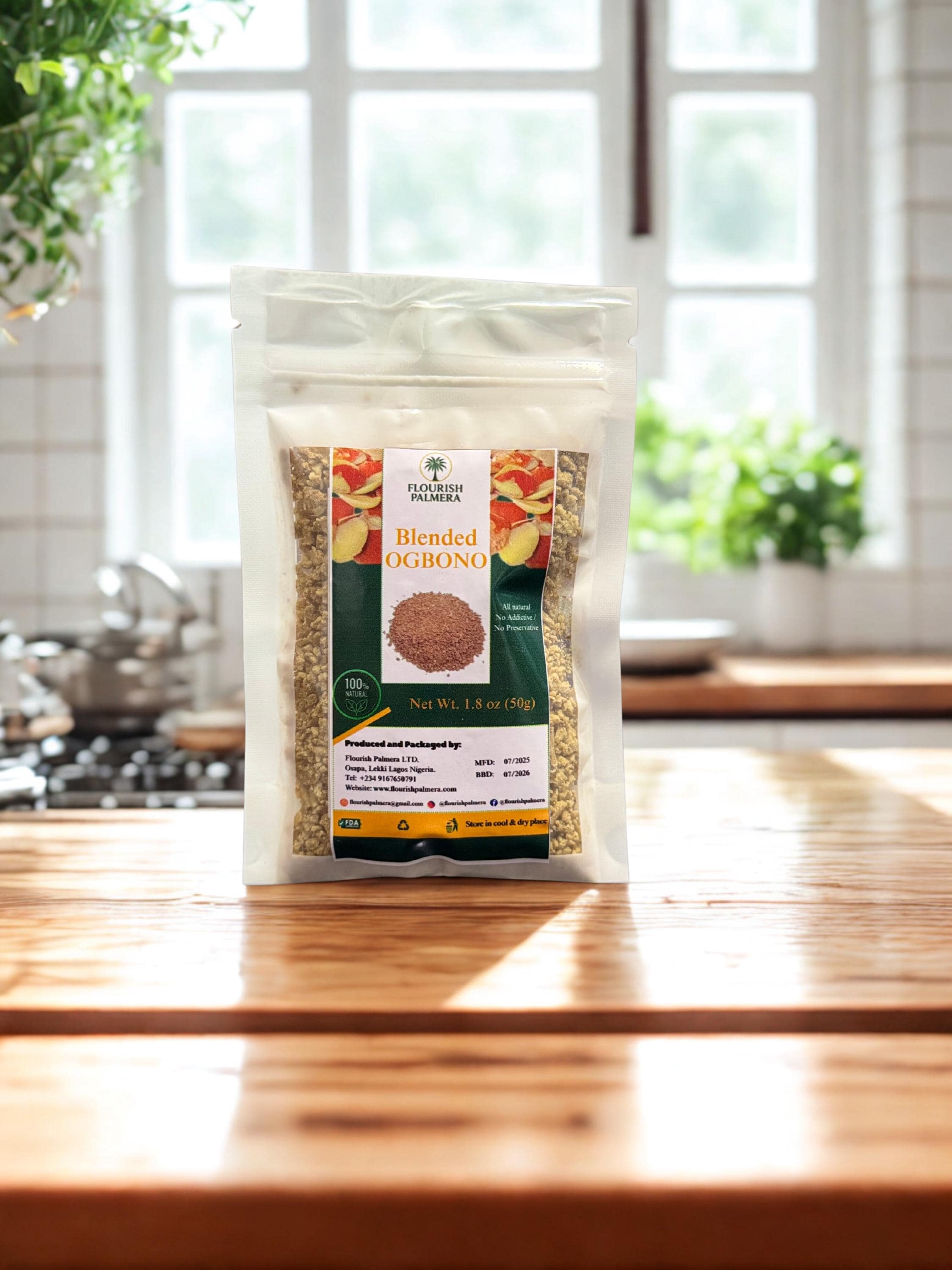 Blended Ogbono Powder: Ground Wild Mango Seeds for African Soup - Etsy