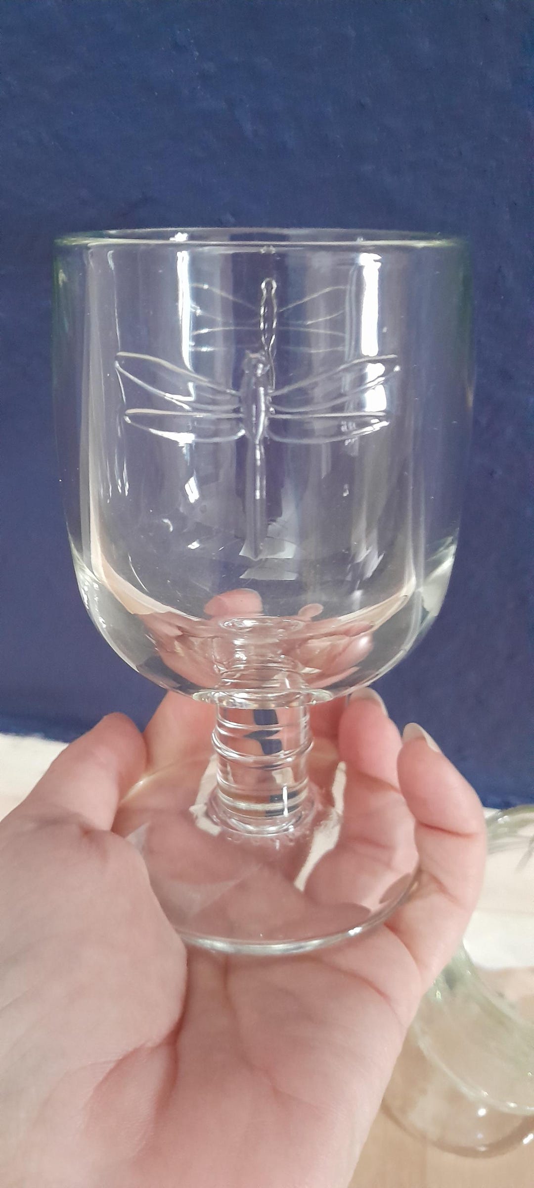 La Rochere, Wine Glass, Juice Glass, Dragonfly, France, Glass - Etsy