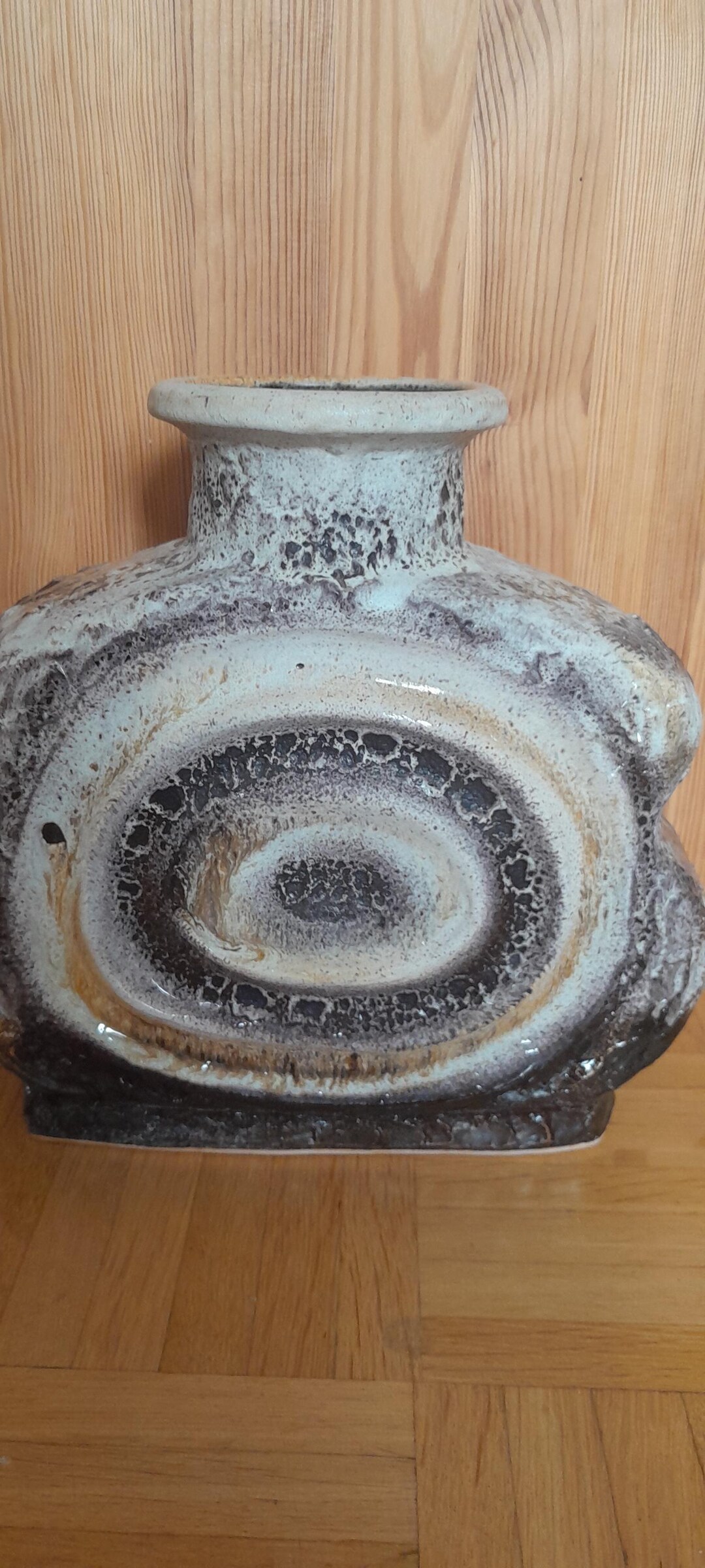 Large 70s Vase, Lava, Unusual, Color Gradient, Ceramic - Etsy
