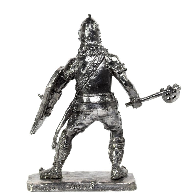 GREEK Axeman WARRIOR Mycenaean GREECE 1/32” Metal Tin Figure Tin Toy ...