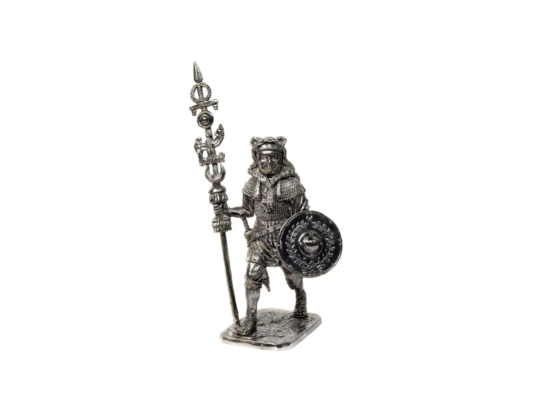 ROMAN Signifer LEGION Ancient ROME 1/32" Metal Tin Figure Tin Toy ...