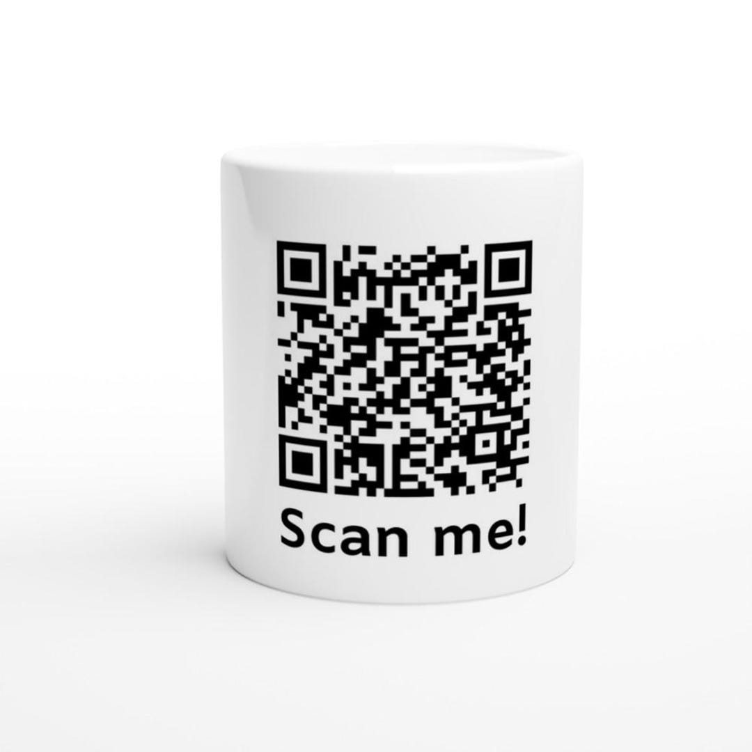 Editable QR Code Mug Update Content Anytime ID: 9b5 - Etsy