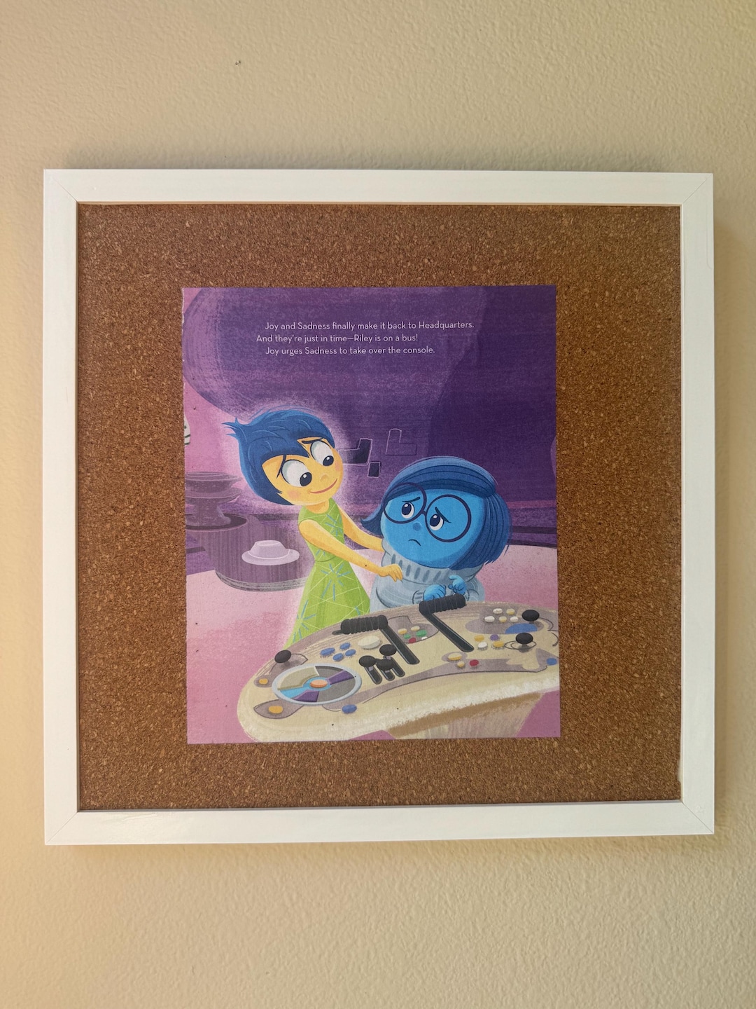 Disney's Inside Out Pin Board: Joy & Sadness Little Golden Book Display ...