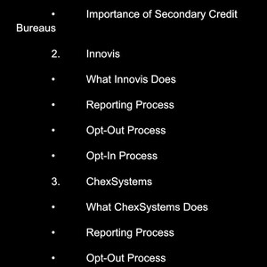 A Comprehensive Guide to Secondary Credit Bureaus: Functions, Reporting ...