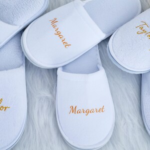 Personalized Gift Fluffy Slippers With Name,custom Fluffy Slippers ...
