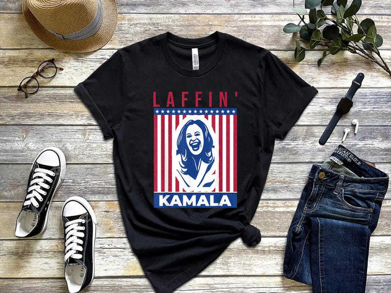 Laffin Kamala Harris Joe Biden 2024 Png, Madam President Kamala Harris ...