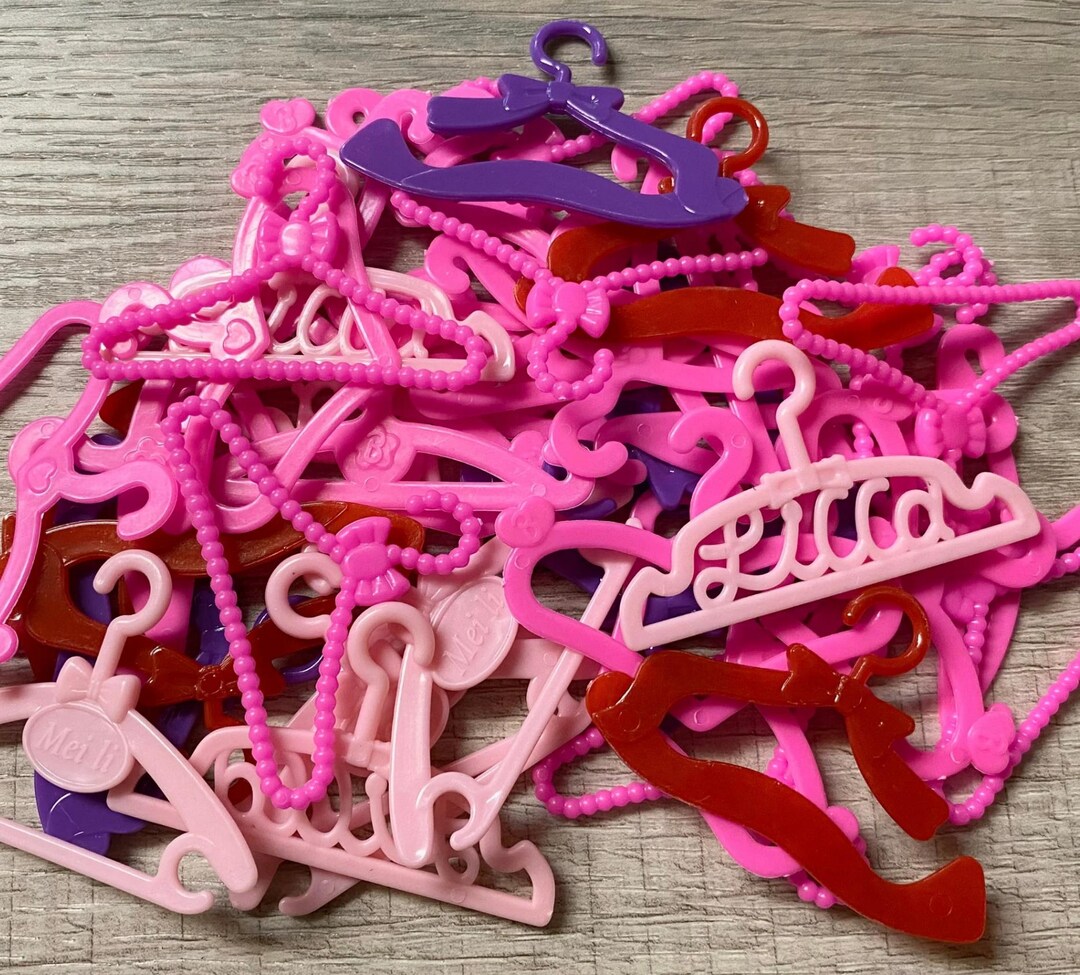 50pcs. Mix Lot Hangers for Fashion Dolls - Etsy