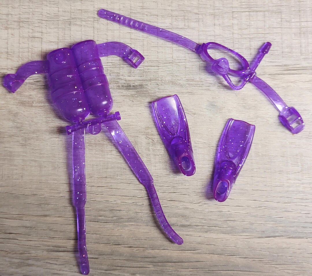 4pc. Purple Scuba Diving Set for Fashion Dolls - Etsy