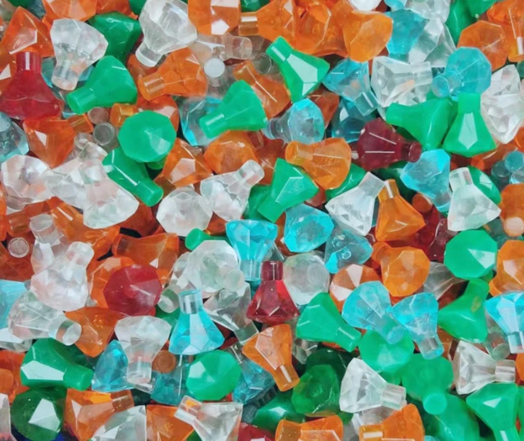 50pcs. Colorful Jewels for Brick Parts-jewel Toys - Etsy