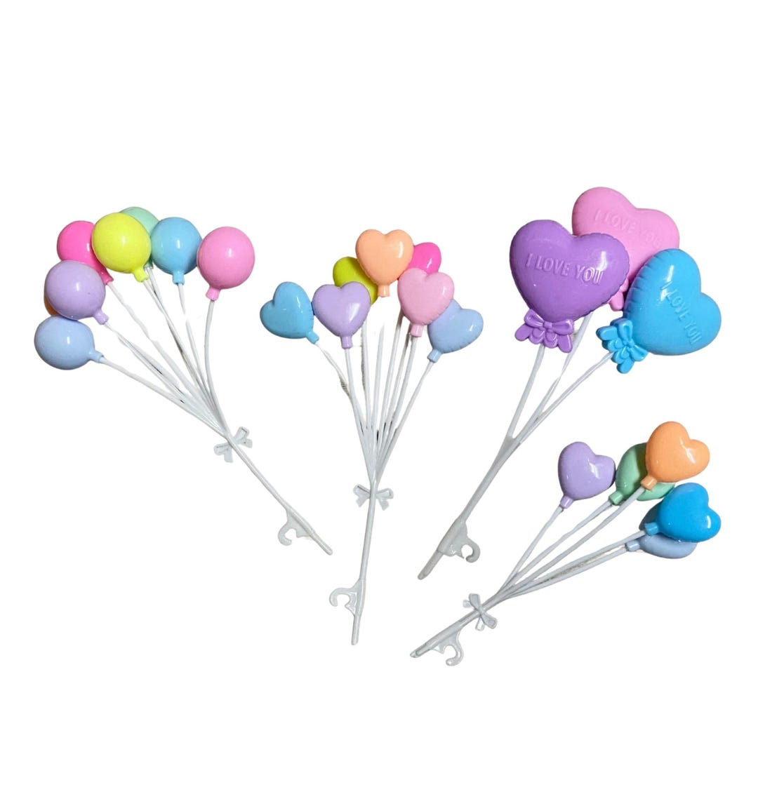 4 Bundles of Colorful Mix Balloons-for Fashion Dolls - Etsy