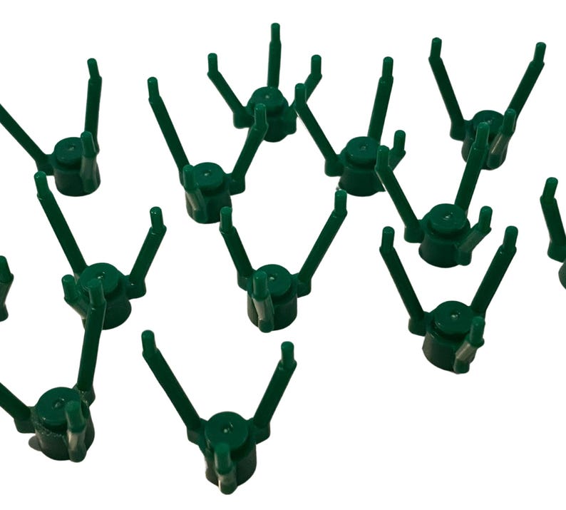 100pcs.green Foliage ONLY for Building Blocks-leaves, Trees, Bushes ...