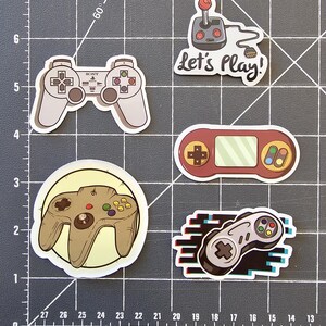10pcs. Video Game Vinyl Stickers-set 3 - Etsy