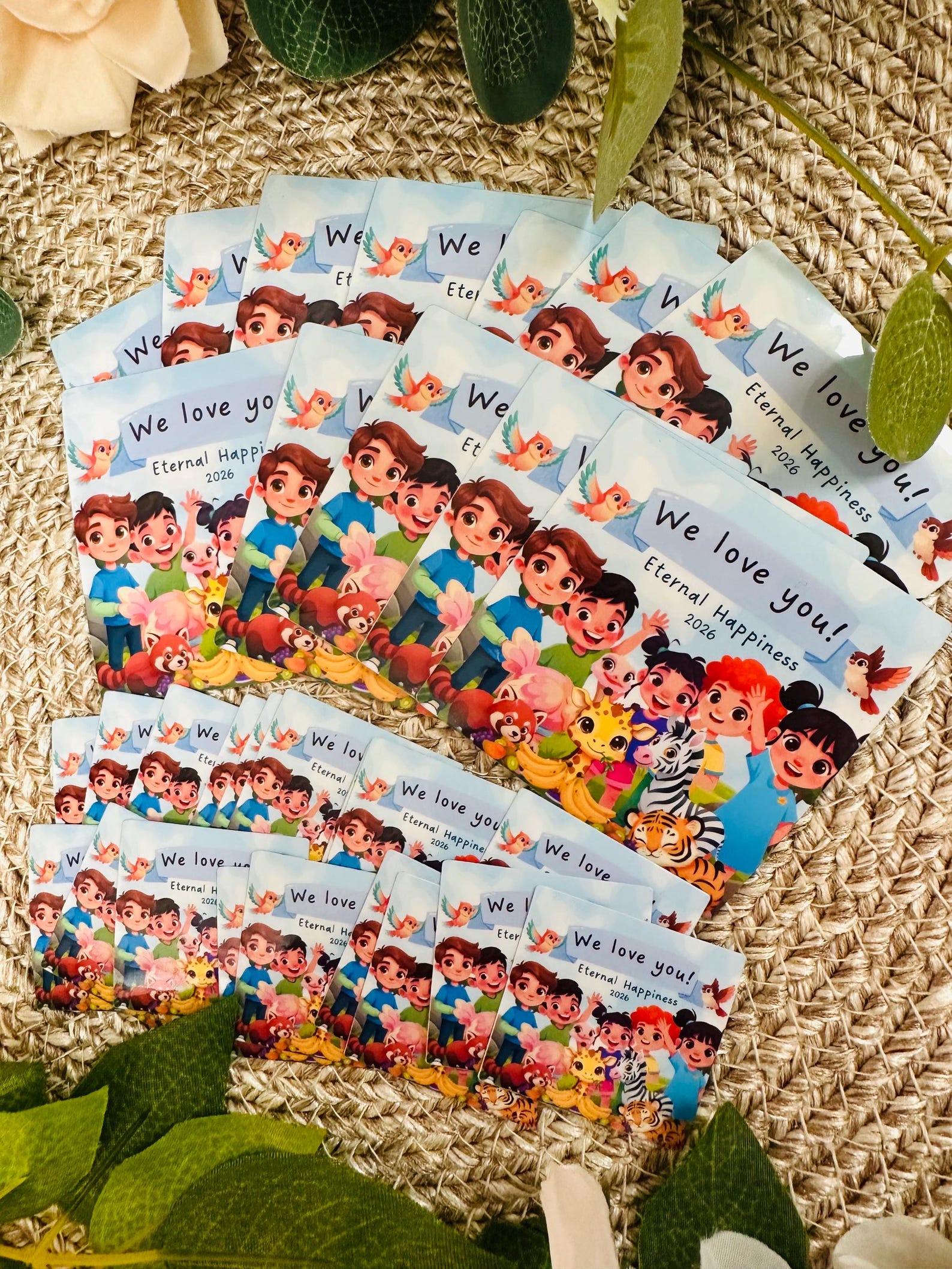 18 Pack Eternal Happiness 2026 Convention Mini Stickers International ...