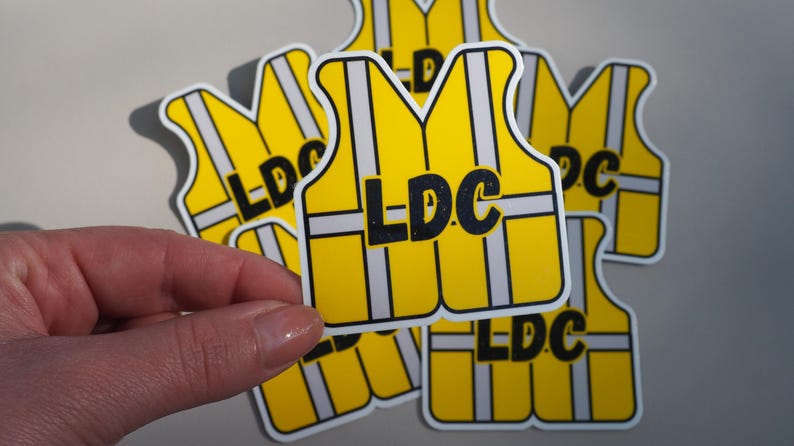 18 Pack Safety Vest LDC Stickers Bundle - JW Gift Bundle Multicolor - Etsy
