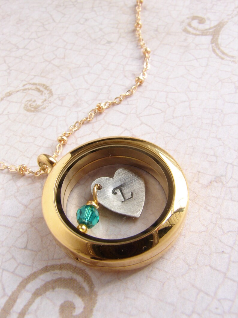 Personalized Jewelry Initial Locket Bridesmaid Jewelry - Etsy