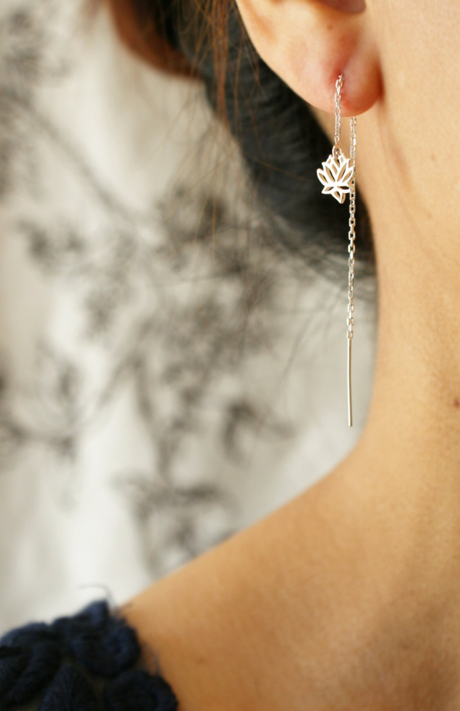 Realistic Hummingbird Earrings Pull Through Earrings - Etsy