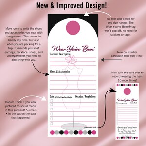 Total Closet Re-do! Econo Pack of 60 Wear You've Been Tags - FREE ...