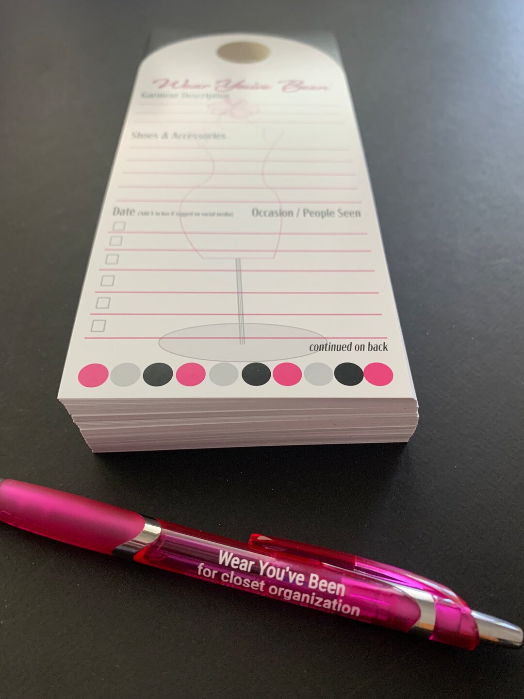 Total Closet Re-do Econo Pack of 60 Wear You've Been Tags FREE SHIPPING ...