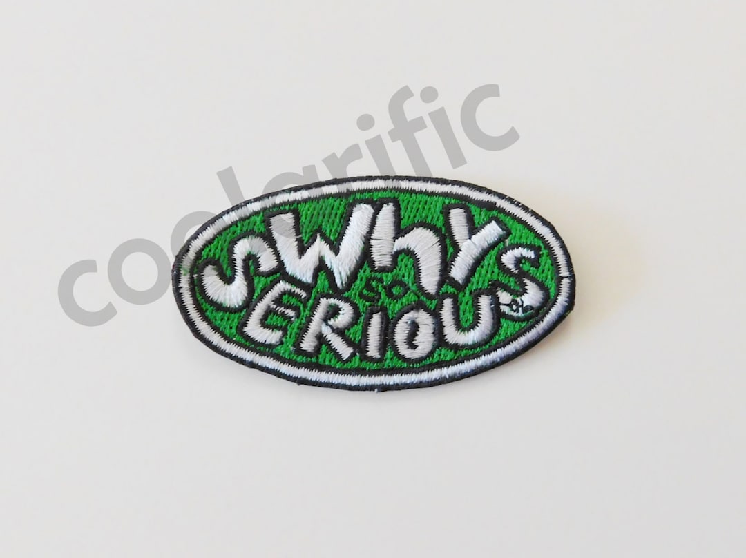 Why so Serious Sticker Patch - Etsy