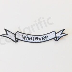 IT'S FINE WHATEVER Embroidered Iron-on Patch - Etsy