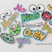 Punctuation Sticker Patches (sold Individually) Exclamation Point ...