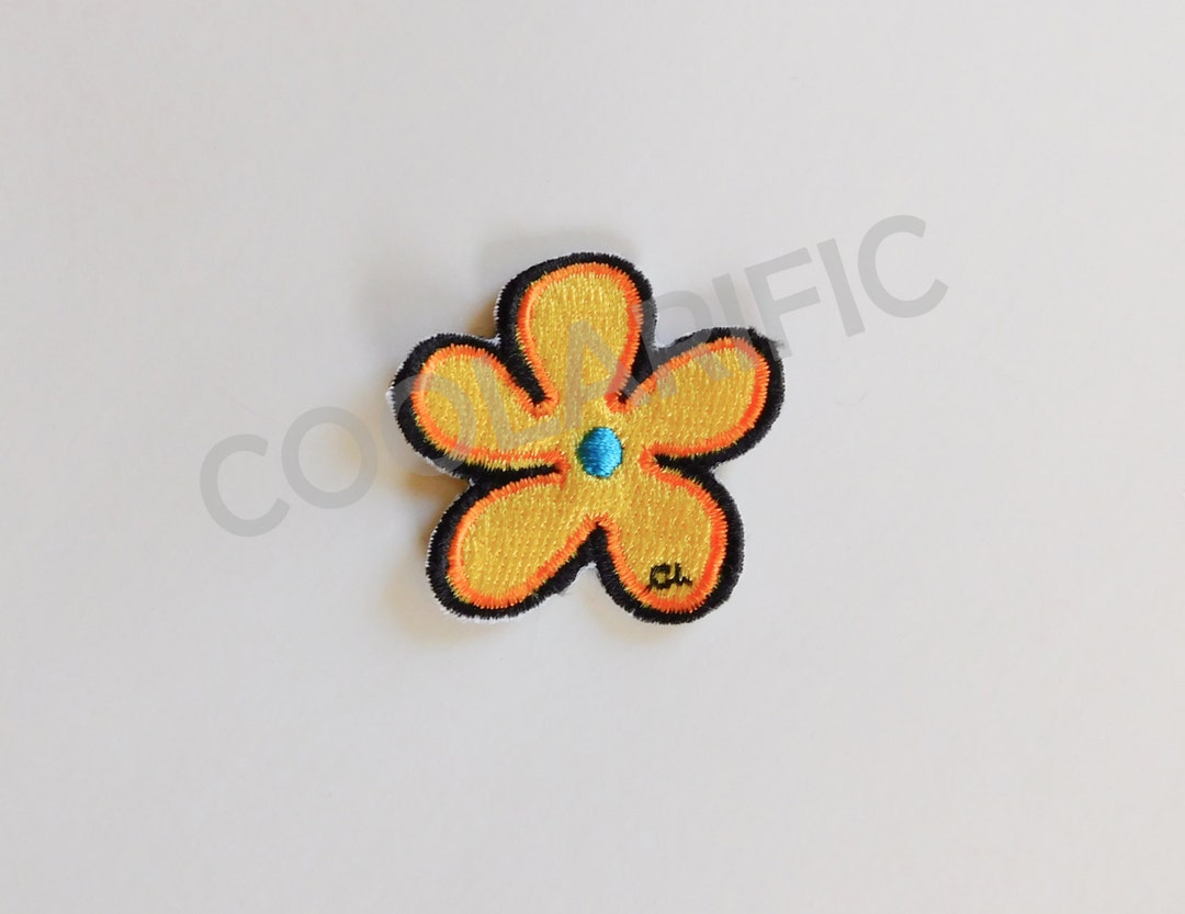 Yellow Flower Sticker Patch - Etsy